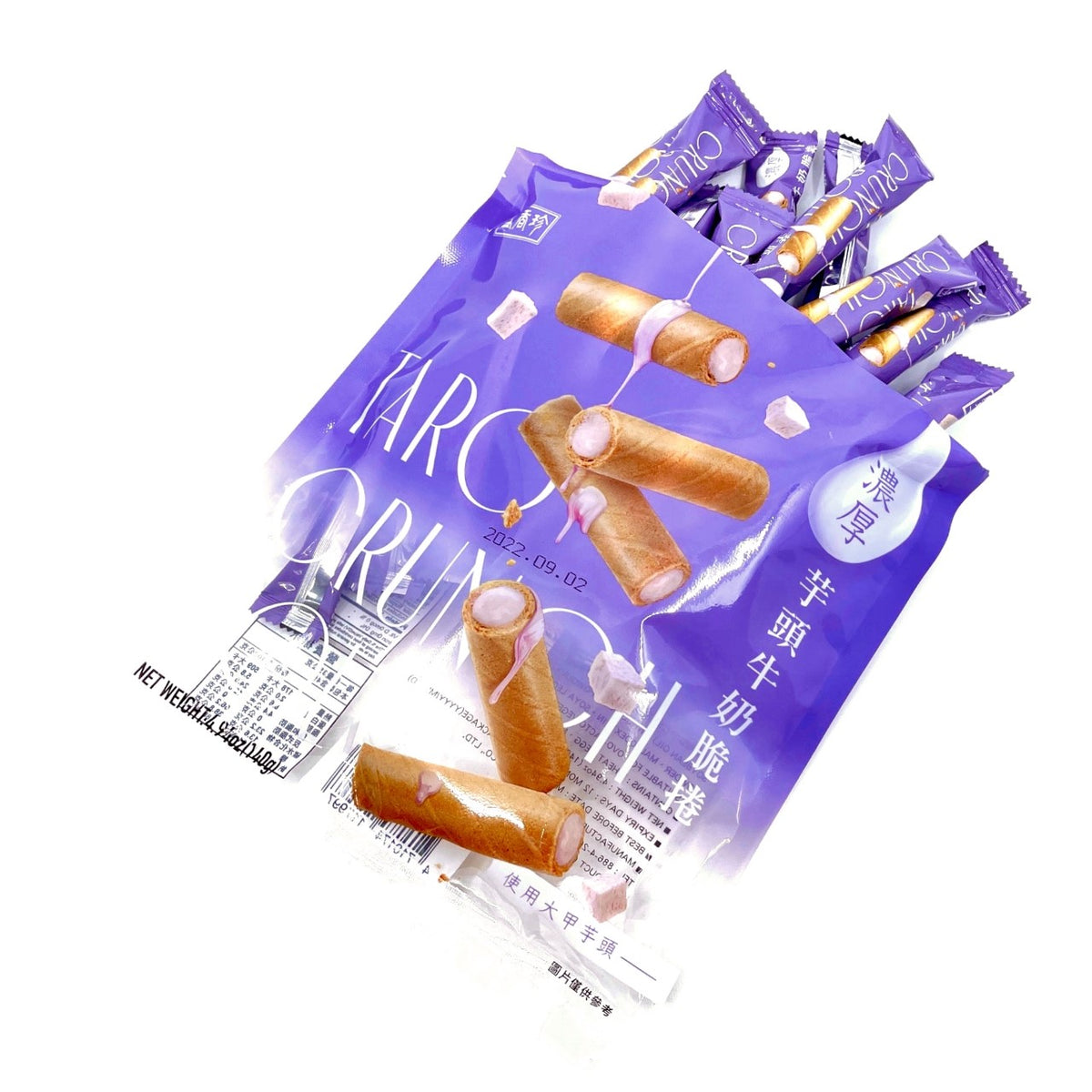 Taro Crunch Rolls | Jade Food – Jade Food Products Inc
